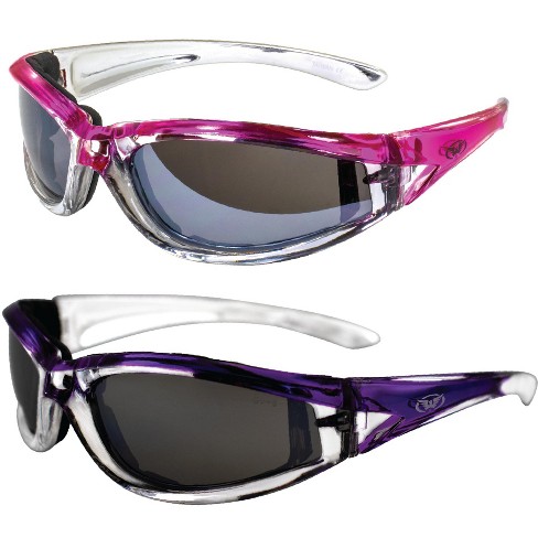 2 Pairs Of Global Vision Eyewear Flash Point Safety Motorcycle Glasses ...