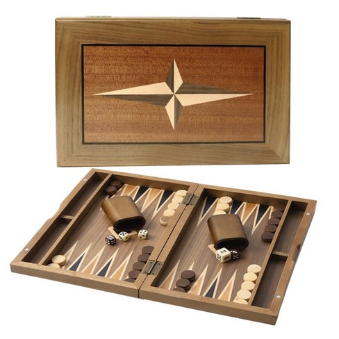 11" Inlay Backgammon Set - Star : Target