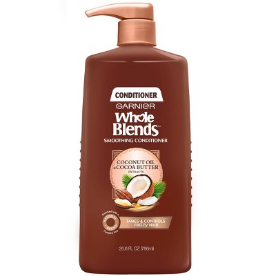 Garnier Whole Blends Smoothing Pump Conditioner With Coconut Oil ...