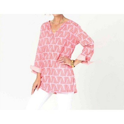 Women's Shyla Blu Cotton Kurta Tunic - Rockflowerpaper M : Target