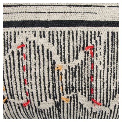 22"x22" Oversize Boho French Knot Square Throw Pillow - Rizzy Home : Target