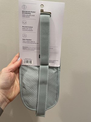 Rfid Blocking Waist Pouch Puritan Gray - Open Story™ : Target