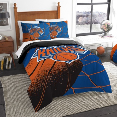 Nba New York Knicks Comforter & Pillow Sham Set - Full/queen : Target