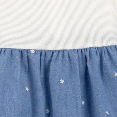 Carter's Just One You® Baby Girls' Floral Chambray Dress - Ivory/Blue ...