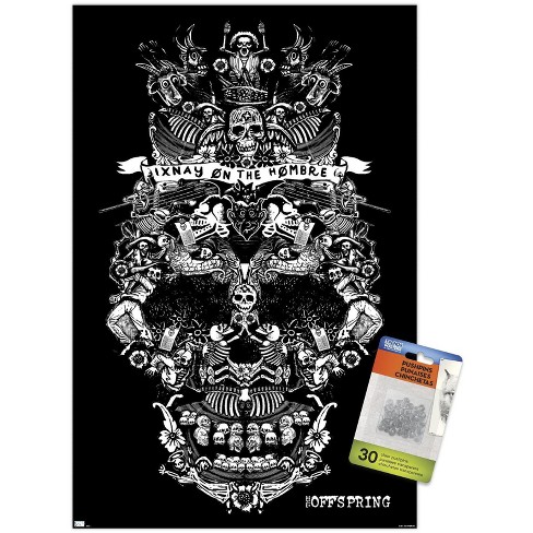 Trends International The Offspring - Skull Unframed Wall Poster Prints ...