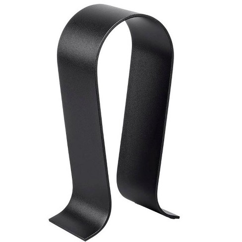 Monoprice Headphone Stand - Black, Full Aluminum Construction, Solid ...