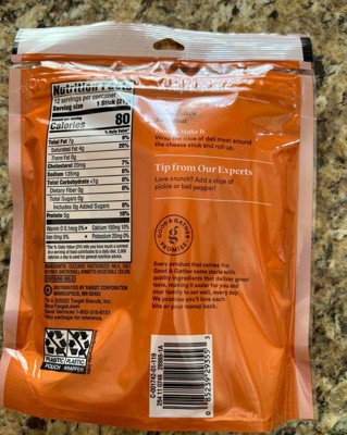 Mild Cheddar Cheese Sticks - 9oz/12ct - Good & Gather™ : Target