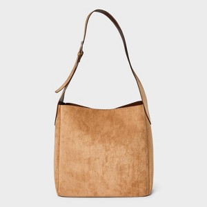 Bucket Shoulder Bag - A New Day™ Tan : Target