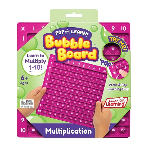 Junior Learning® Multiplication Pop And Learn™ Bubble Board : Target