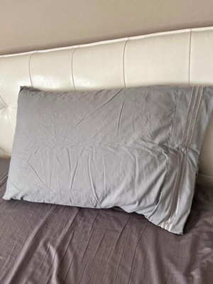 King Size Sheets Set Deep Pocket Bedding 4 Piece Solid Sheet Set - Navy ...