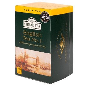Ahmad English Tea No. 1 Black Tea 20 foil tea bags : Target