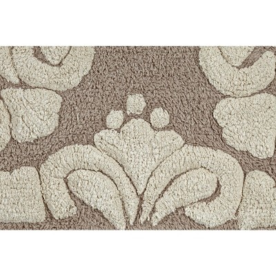 Better Trends Shaggy Border Bath Rug, 100% Cotton, 20" X 60" Rectangle ...