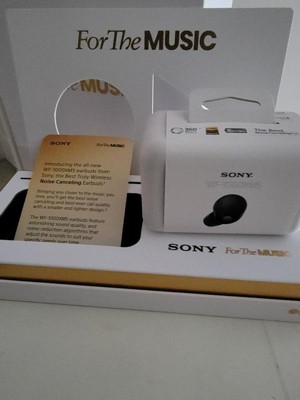 Sony Wf1000xm5/b True Wireless Bluetooth Noise-canceling Earbuds ...