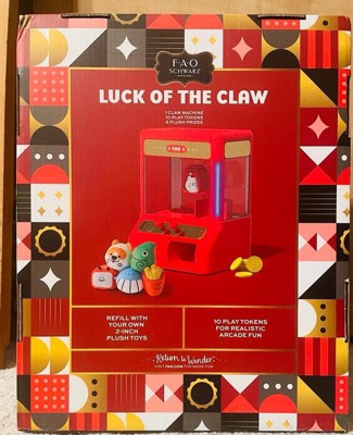 Fao Schwarz Arcade Claw Game With Plush Prizes : Target