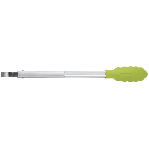 Cuisipro 9.5 Inch Silicone Locking Tongs, Apple Green : Target