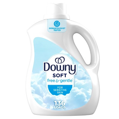 Downy Soft & Fresh Liquid Fabric Softener - April Fresh - 100 Fl Oz ...