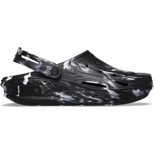 Crocs Adult Off Grid Marbled Clogs W11 m9 Black white Target