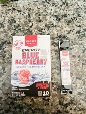 Blue Raspberry Sugar-free Drink Mix - 10ct - Market Pantry™ : Target
