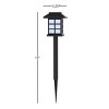 Nature Spring Outdoor Solar Led Garden Lights – Black, 6 Pieces : Target
