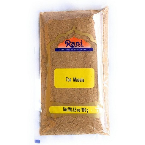 Tea (chai) Masala, Indian 6-spice Blend - 3.5oz (100g) - Rani Brand ...