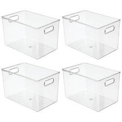 Mdesign Storage Organizer Bin With Handles For Cube Furniture, 2 Pack ...