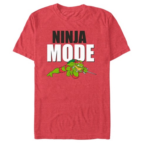Men's Teenage Mutant Ninja Turtles Raphael Ninja Mode T-shirt - Red ...