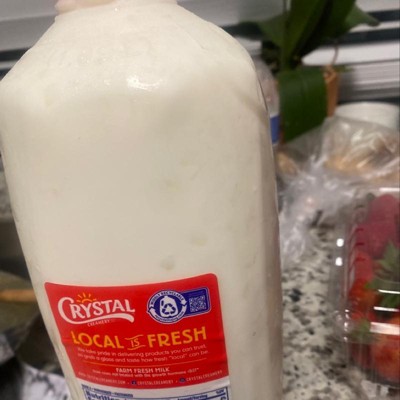 Crystal Creamery Whole Milk - 0.5gal Jug : Target