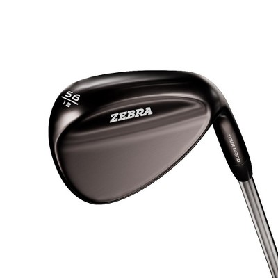 Zebra Golf Tour Grind Forged Black Wedge, Mens Left Hand, Size 60 : Target