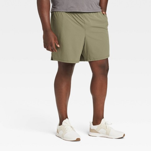 Men's Big Stretch Woven Shorts 7" - All In Motion™ Green 3xl : Target