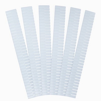 Set Of 2 Plastic Drawer Dividers White - Brightroom™ : Target