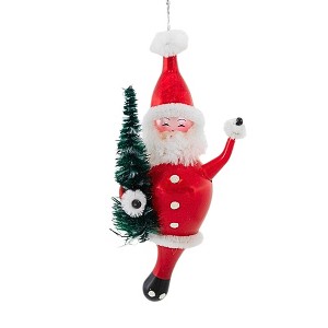 Italian Ornaments 6.5 Inch Believe In Christmas Santa Handmade Whimsy ...