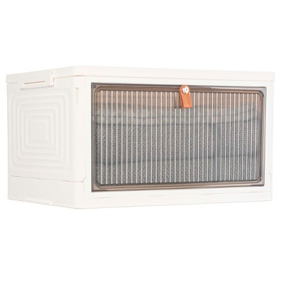 Wethinkstorage 65l Foldable Organizing Storage Bin With Double Lids ...