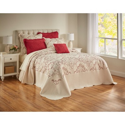 Brylanehome Amelia Bedspread - Queen, Ivory Berry Beige : Target