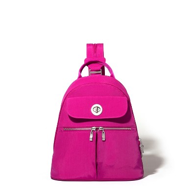 Baggallini Women's Naples Convertible Sling Backpack - Blush Shimmer ...