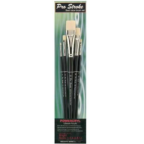 Creative Mark Powercryl Ultimate Acrylic Paint Brushes - Bright Set Of ...