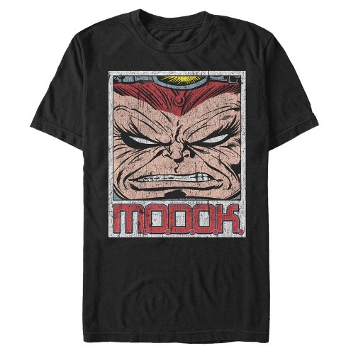 Men's Marvel Monstrous Modok T-shirt - Black - 2x Large : Target