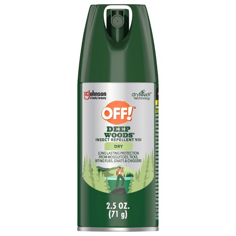 Off! Deep Woods Mosquito Repellent Bug Spray - 2.5oz : Target