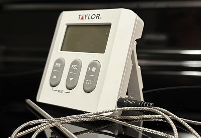 Taylor Programmable Digital Probe Kitchen Meat Cooking Thermometer With ...