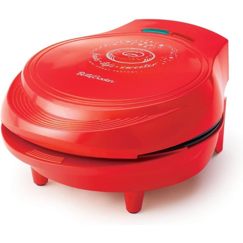 Betty Crocker Mini Donut Maker With Nonstick Surface, Cool Touch Handle ...