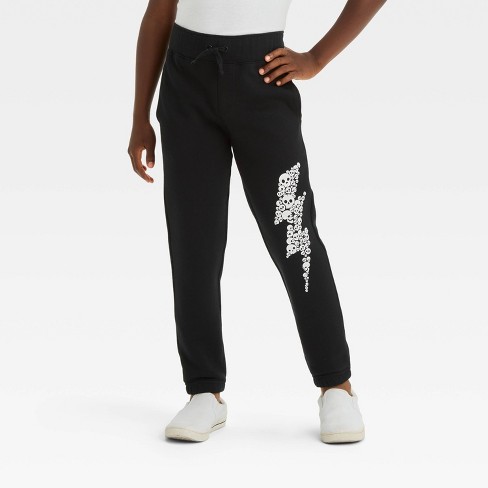 Boys' Halloween Lightning Bolt Jogger Pants - Cat & Jack™ Black Xs : Target