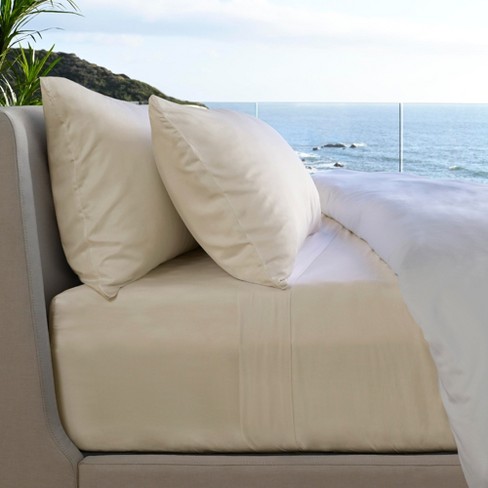 Cariloha Luxurious Sateen Resort Sheet Viscose From Bamboo King 4-piece ...