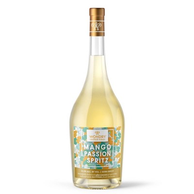 Wondry Cocktail Wines Mango Passion Spritz - 750ml Bottle : Target