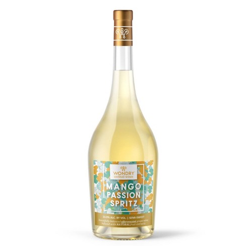 Wondry Cocktail Wines Mango Passion Spritz - 750ml Bottle : Target