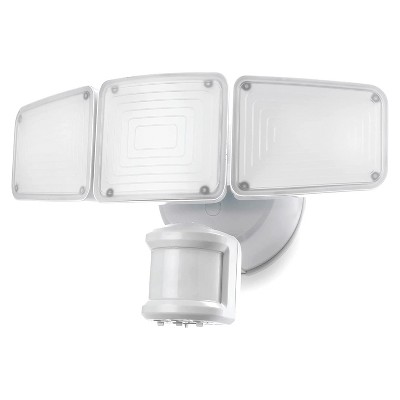 Home Zone Security® 3,500-lumen Triple-head Ultrabright Led Security ...