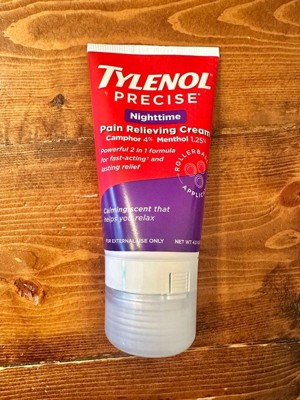 Tylenol Topical Analgesic Night-Time Pain Relieving Cream - 4 fl oz ...