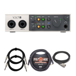 Universal Audio VOLT-2 USB Audio Interface with XLR,Guitar and 1/4 in ...