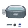 Bestway Coleman Hawaii Airjet Inflatable Hot Tub W/ Energysense Cover + Bestway Saluspa ...