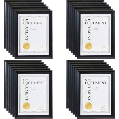 Picture Frame Set, 8.5 X 11 Document Frame Pack For Picture Gallery ...