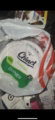 Chinet Classic Dinner Plate - 100ct : Target