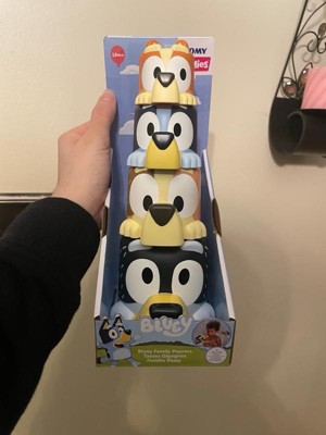 Tomy Bluey Family Pourers - Nesting, Stacking Cups Bath Toy : Target